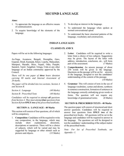 2021 icse reducedsylabiix-appendix-i | PDF | Hinduism | Religion ...