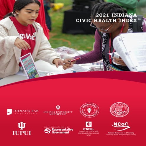 The 2021 Indiana Civic Health Index Report | PDF | Civic affairs | Politics