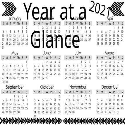 2021 Modern Digital Calendars.pptx Older | PPTX
