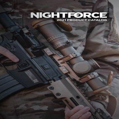 Catalog 2021 | NightForce | Optics Trade | PDF