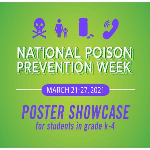 2021 National Poison Prevention Week Poster Showcase | PPT
