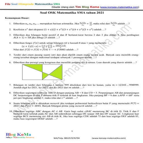 2021 soal osk Matik SMA.pdf
