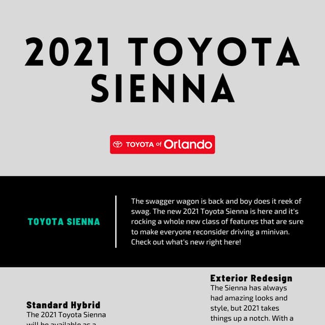 2021 Toyota Sienna | PDF