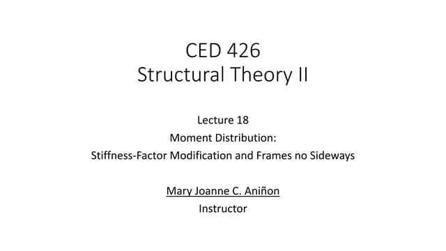 14 three moment equation | PPT