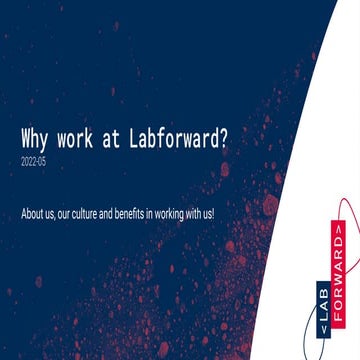 Labforward assists laboratory teams worldwide in their quest to make ...