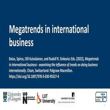 Megatrends in International Business | PPTX