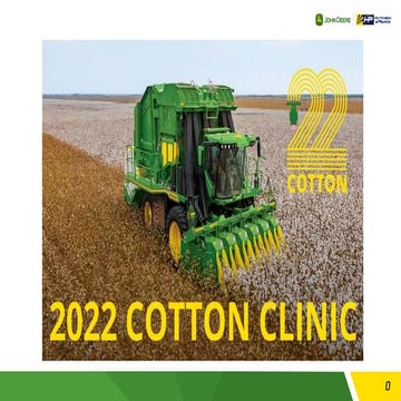 2022-HP-CP770-Cotton-Picker-Clinic brucher | PDF