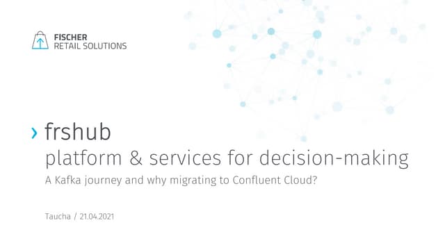 An Introduction To Confluent Cloud Apache Kafka As A Service