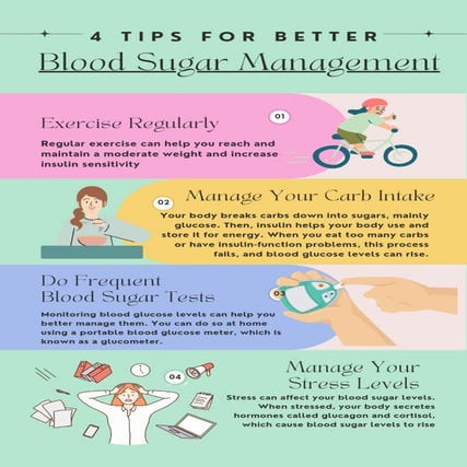 4 Tips For Better Blood Sugar Management | PDF