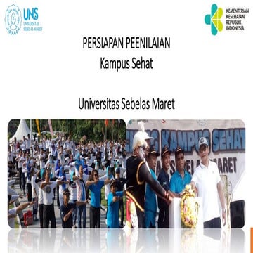 PPT KAMPUS SEHAT stikes nauli husada sibolga | PPTX
