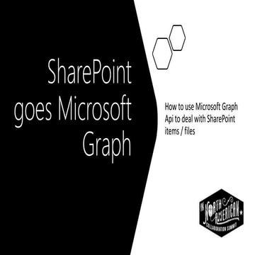 SharePoint goes Microsoft Graph | PDF