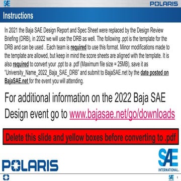 2022_Baja_SAE_Design_Review_Briefing_Template.pptx