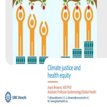 Climate justice & health equity | PPTX