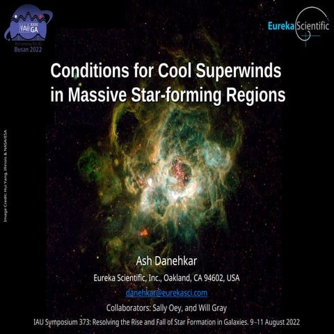 Conditions for Cool Superwinds in Massive Star-forming Regions | PDF