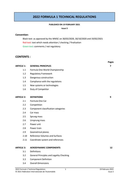 F1 in schools 2014 2015 technical regulations | PDF