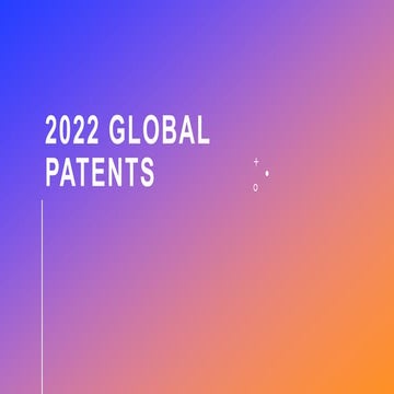 2022 Global Patents | PPTX