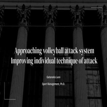 Approaching Volleyball Attack System.pptx