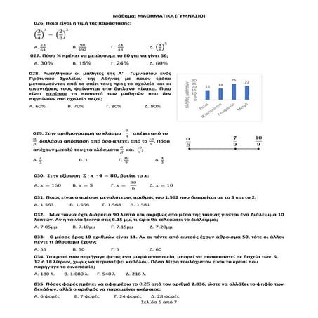 ΙΟΥΝΙΟΣ 22 ΜΑΘΗΜΑΤΙΚΑ ΠΡΟΤΥΠΑ ΓΥΜΝΑΣΙΑ | PDF