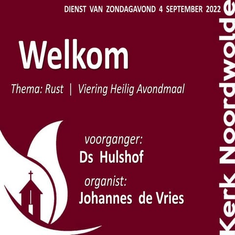 Waar vind je rust? Uitleg door ds Piet HUlshof | PPTX