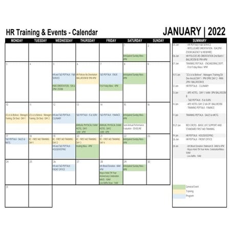 2022 TRAINING CALENDAR JANuary_ Update.pdf