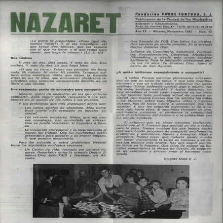 NAZARET NOVIEMBRE 1985 | PDF
