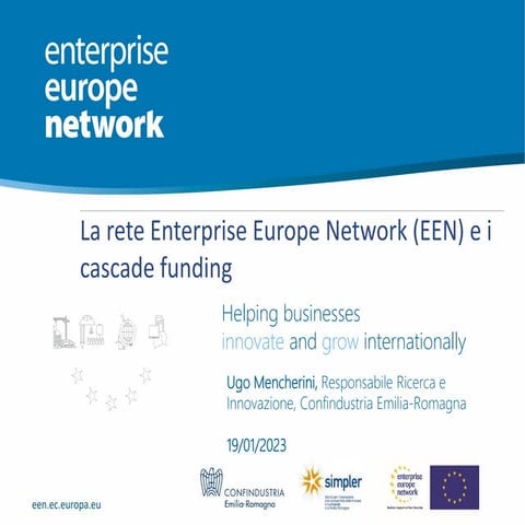 La rete Enterprise Europe Network e i Cascade Funding | PDF | Business | Business and Finance