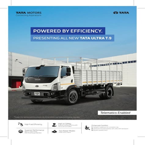 Tata Ultra T9 Heavy Commercial Vehicles | Robust Performance ...