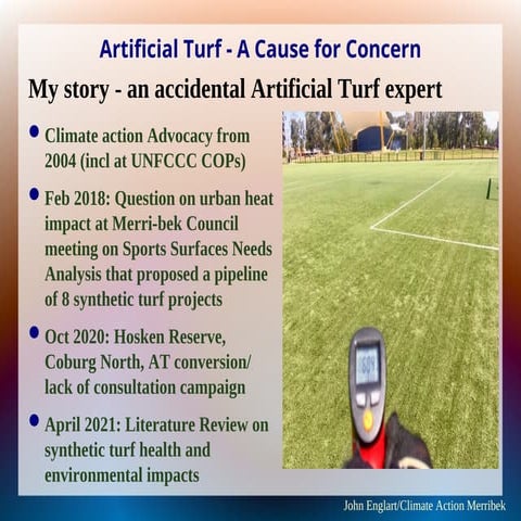 Artificial Turf - a cause for concern regarding health and ...