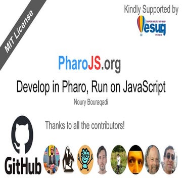ShowUs: PharoJS.org Develop in Pharo, Run on JavaScript | PPT