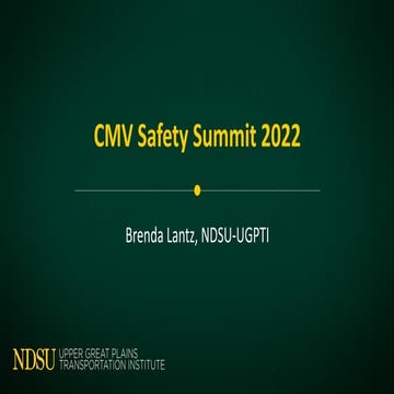 CMV Safety Summit 2022 | PDF