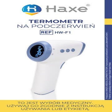 Haxe - Termometr na podczerwień Model: HW-F1 | PDF