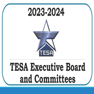 2019-2020 TESA Awards Presentation | PPTX