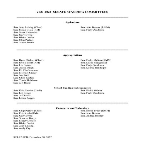 2023-2024 Senate Standing Committee Assignments.pdf