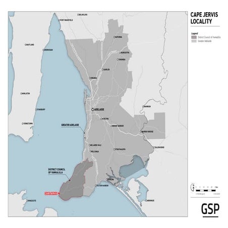 Useful maps of Cape Jervis | PPT