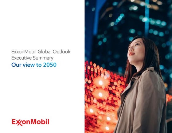 Exxon Global Energy Outlook: executive summary | PDF