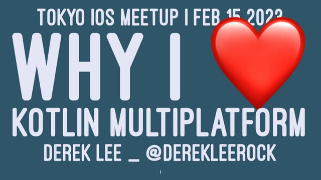 Why I ️ Kotlin Multiplatform And Want You To Also ️ Kotlin