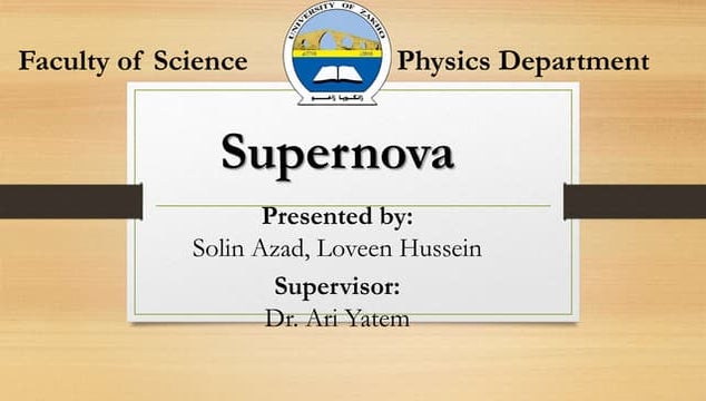 Supernova Powerpoint