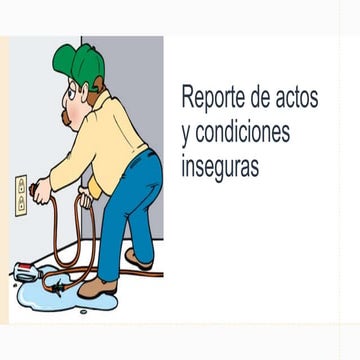 Actos Inseguros En El Lugar De Trabajo
