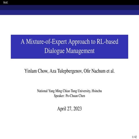A Mixture-of-Expert Approach to RL-based Dialogue Management.pdf