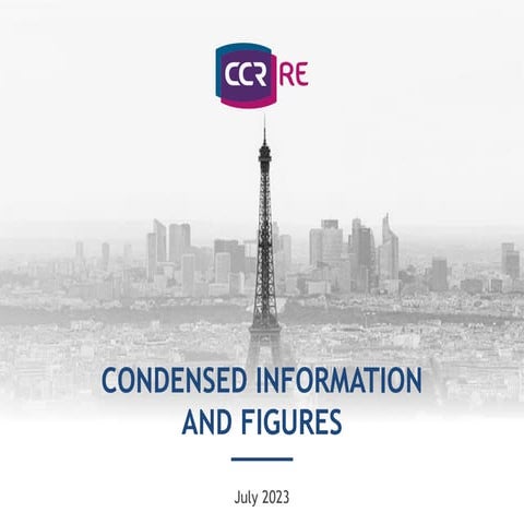 CCR Re - Condensed information and figures July 2023 | PDF | Business ...