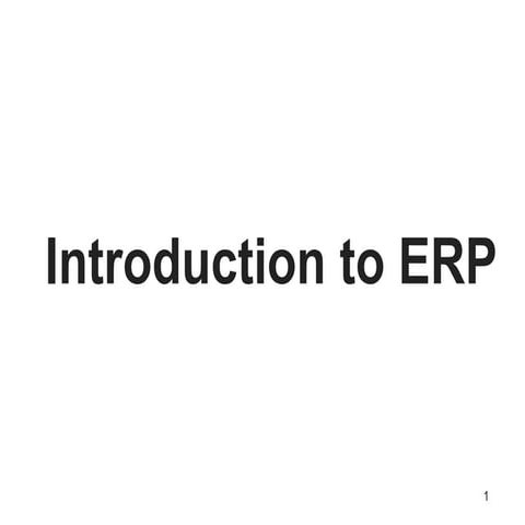 2023, 1, ERP.ppt | Logistics | Business
