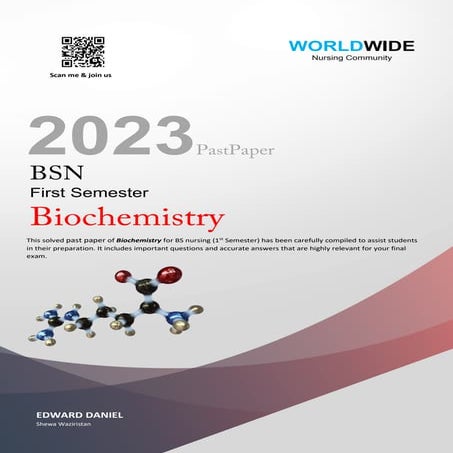 BS Nursing 1st Semester Biochemistry MCQS and Past paper .pdf