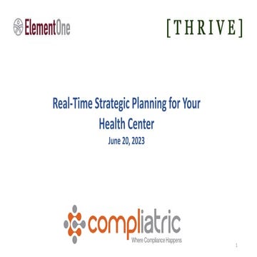 2023 Compliatric Webinar Series Strategic Planning Webinar 06_20_2023.pptx