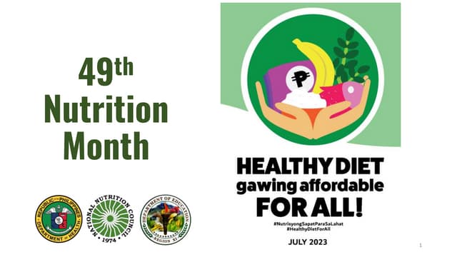 2024 Briefer PPan nutrition month celebration | PDF