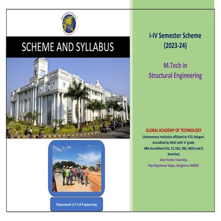 DBATU Civil Engineering Syllabus 2023-24 | PDF