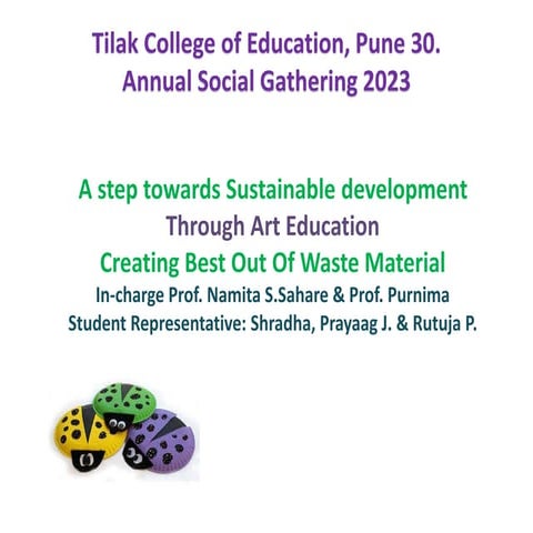 2023 Sustainable development = Best out of waste competition.ppt