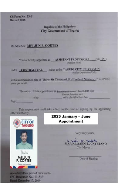 TOR PUP MSIT 2019 | PDF