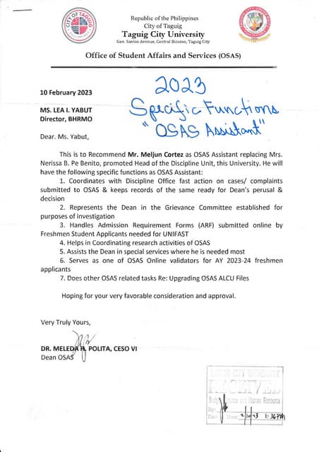 TOR PUP MSIT 2019 | PDF