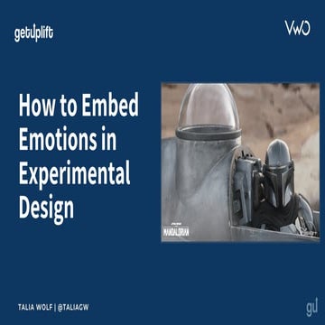 How to Embed Emotions in Experimental Design | PPT
