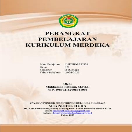 Modul Ajar Informatika Kelas 9 Kurikulum Merdeka | PDF